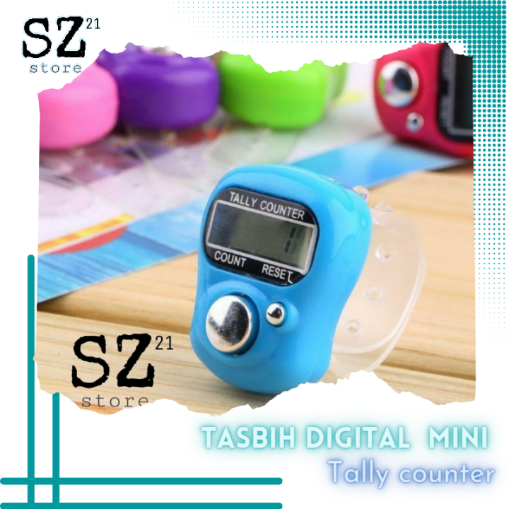 Tasbih digital mini alat hitung digital counter tasbih jari | Lazada ...