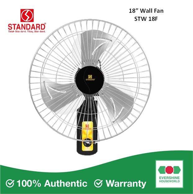 STANDARD 18 INCHES METAL BLADE WALL FAN STW-18F | Lazada PH
