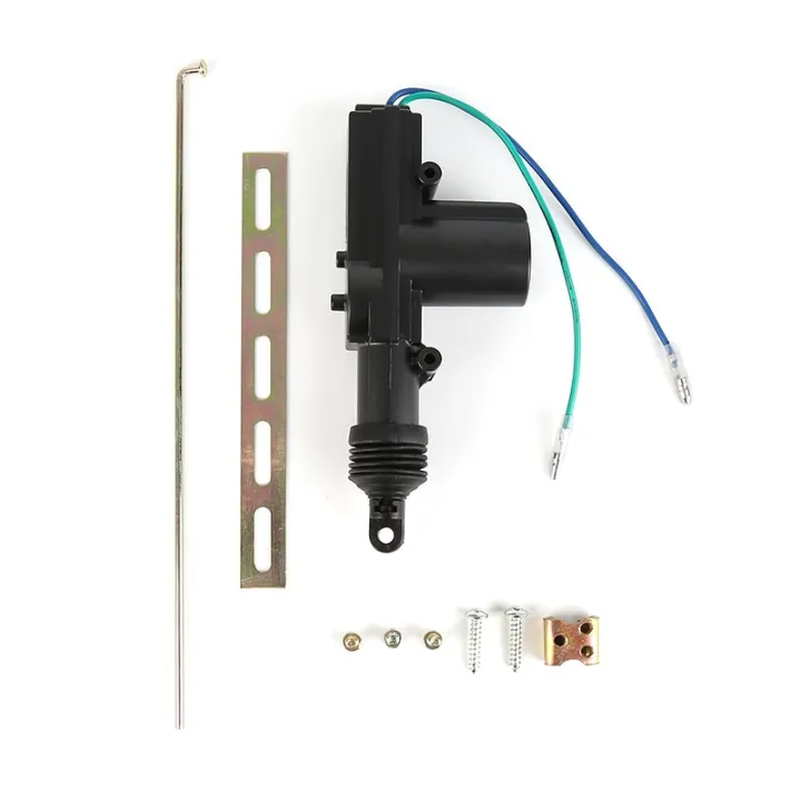 12V Universal Car Door Power Central Lock Motor Kit With 2 Wire ...