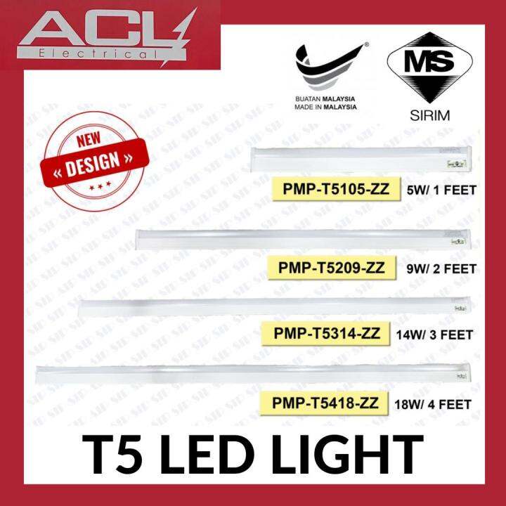 T5 LED LIGHT TUBE 1' 2' 3' 4' /Daylight/Warmwhite/Coolwhite [SIRIM ...