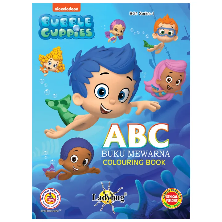 Bubble Guppies Abc Colouring Book BG1 SERIES 1 | Lazada