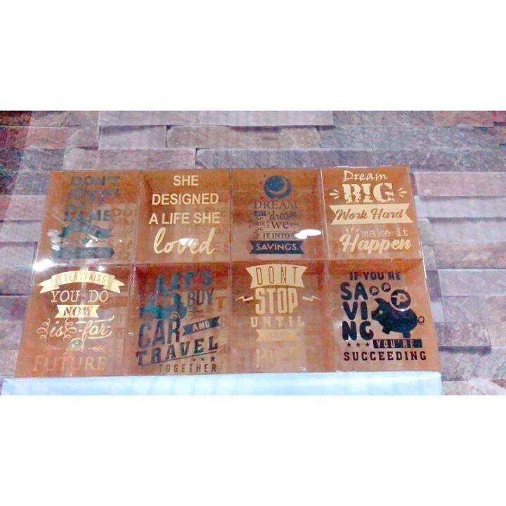 Acrylic Alkansya with labels | Lazada PH