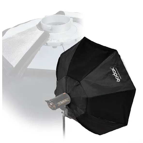 Godox 120cm Octagonal Softbox Diffuser Bowen Mount with/ without ...