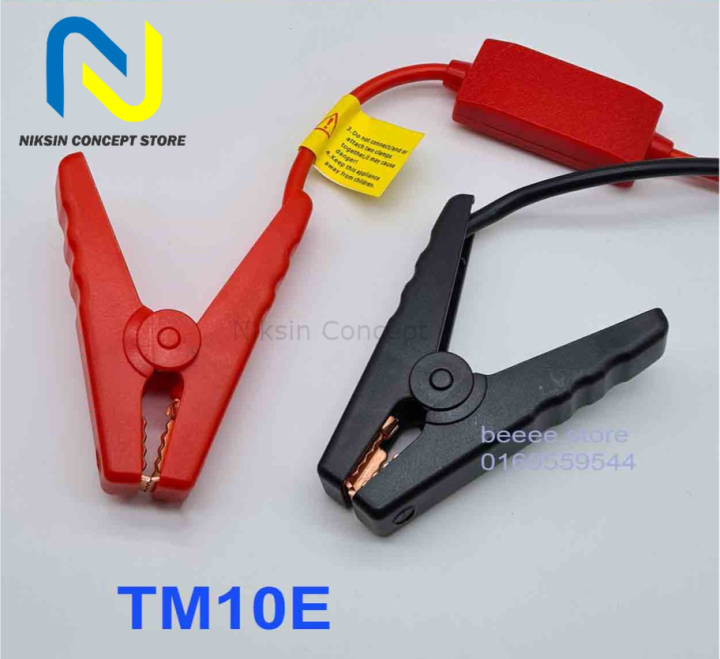 👍TM10E JUMPER POWER BANK CROCODILE CLIP WITH FUSE👍 POWER BANK JUMP ...