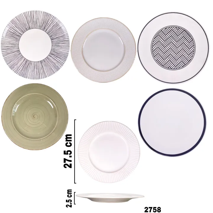 High Quality Stylish Ceramic Moroccan Plates (6 Designs) | Lazada PH