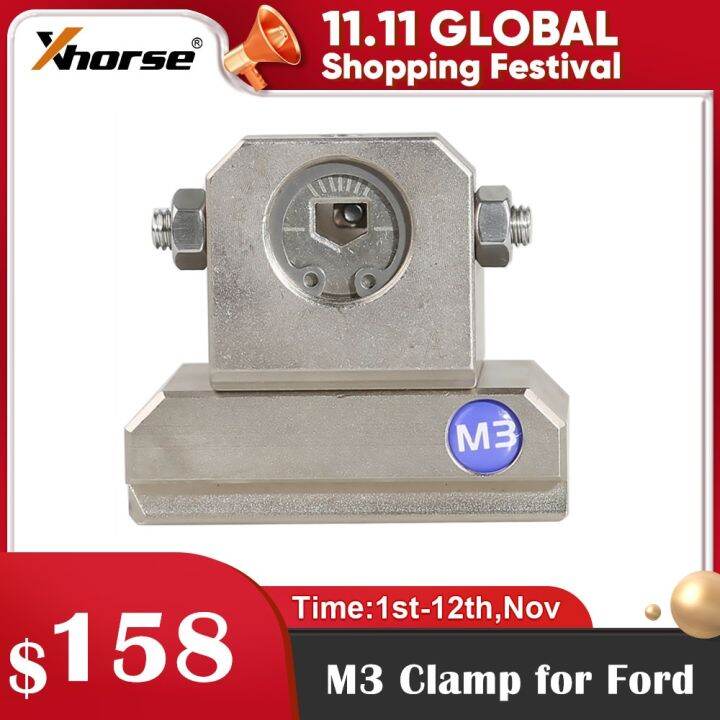 Xhorse XCMN03EN for Ford M3 Clamp Fixture for Ford TIBBE Key Blade ...