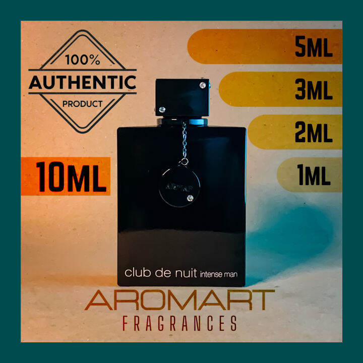 DECANT CDNIM Club de Nuit Intense Man EDP [1ml 2ml 3ml 5ml 10ml ...