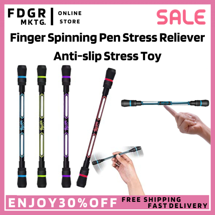 Anti stress Finger Spinning Pen |Rolling Finger Rotating Pen Spinning ...
