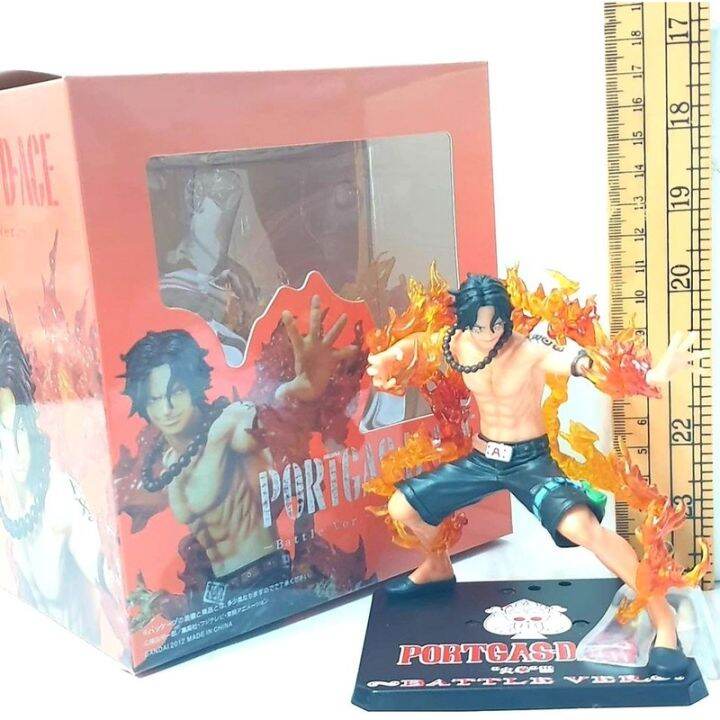 ACTION FIGURE ONE PIECE PORTGAS D ACE LUFFY FIGUR BANDAI KEMASAN BOX ...