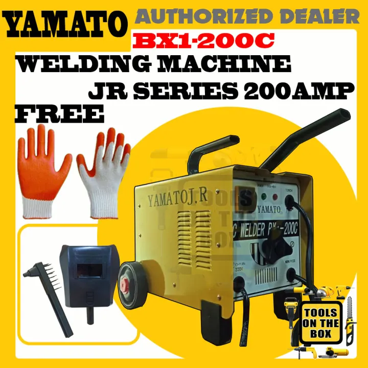 yamato junior type welding machine 200amps with free gloves | Lazada PH