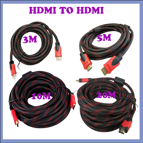 HDMI to HDMI 3M 5M 15M High Speed Cable Male to Male | Lazada PH