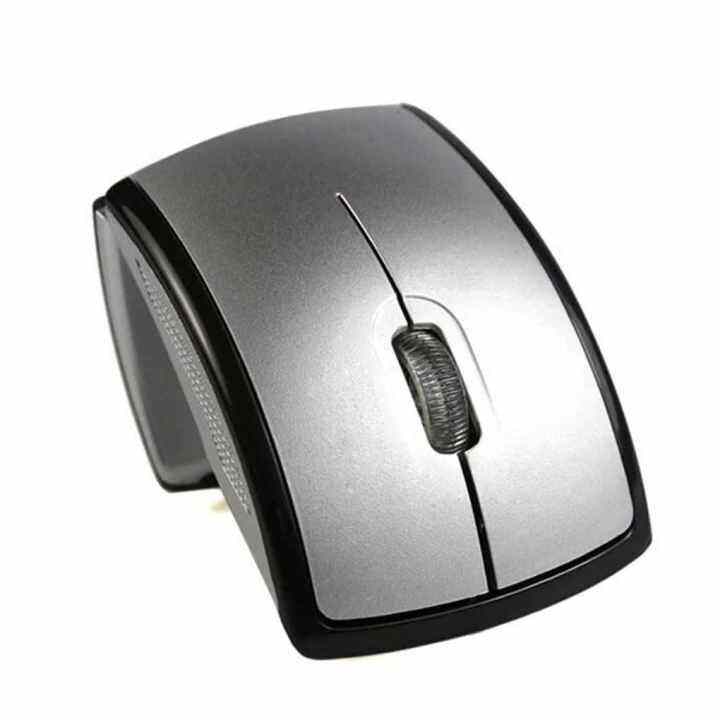 Wireless Folding Mouse Gaming Replacement Arc Mice External Portable ...