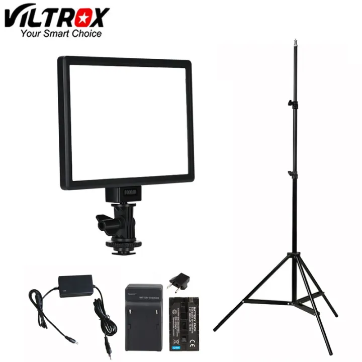 Viltrox L116T LCD Display Bi-Color & Dimmable Slim DSLR Video LED Light ...