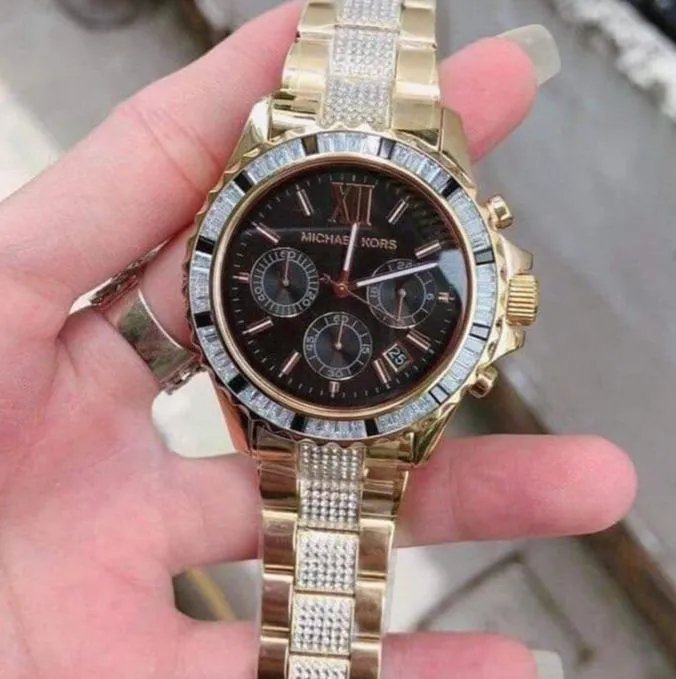 MK5828 Authentic Everest Glitz and Glamour Chronograph Active PAWNABLE ...