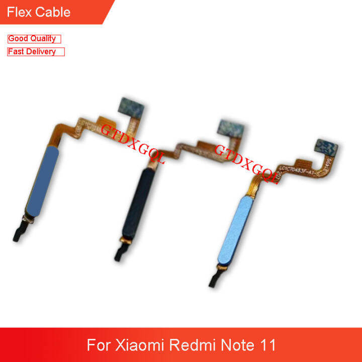Replacement For Xiaomi Redmi Note 11 Fingerprint Sensor Home Button Key ...