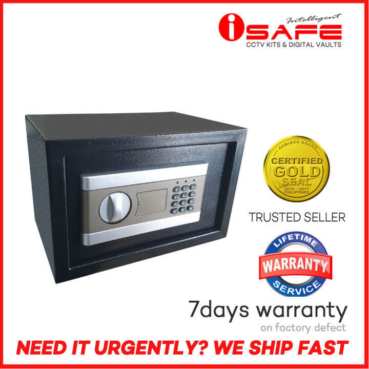iSAFE CH-20EP2 Electronic Digital Safe, overide keys and bolt in nuts ...