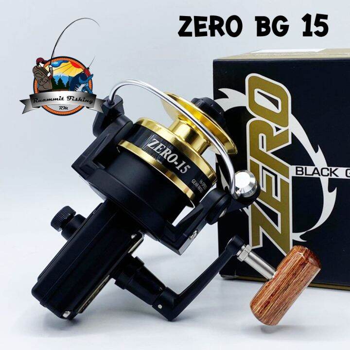 รอกสปินนิ่ง ZERO BG-13/15 BLACK GOLDSERIES | Lazada.co.th
