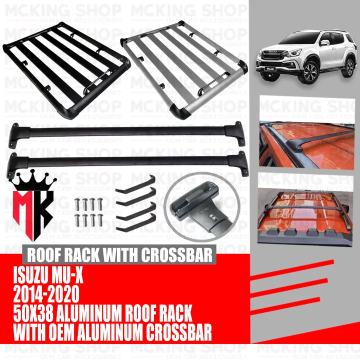 Isuzu Mu-x / Mux 2014-2020 Aluminum 50x38 Roof Rack / Roofrack Top Load ...