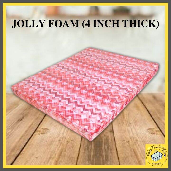 【FAST DELIVERY】JOLLY ECOSOFT FOAM / 4 INCH THICK JOLLY FOAM / JOLLY ...
