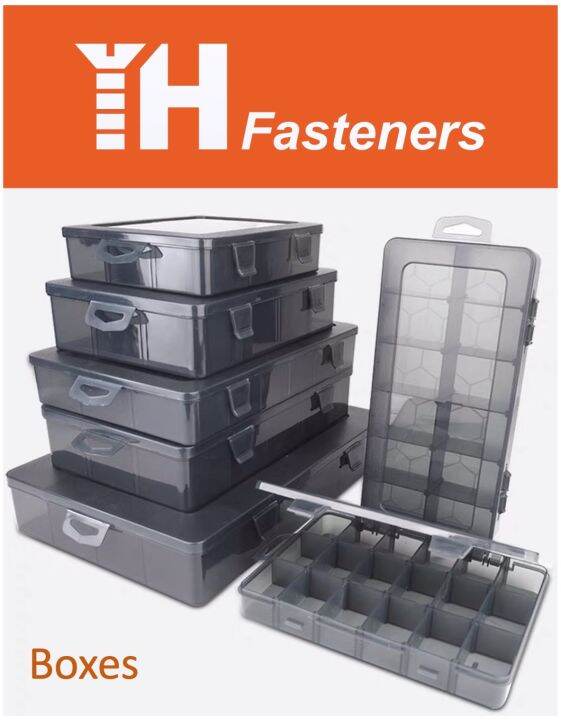 (1 pc) Storage boxes for Screws, fastener, small parts, tools ...