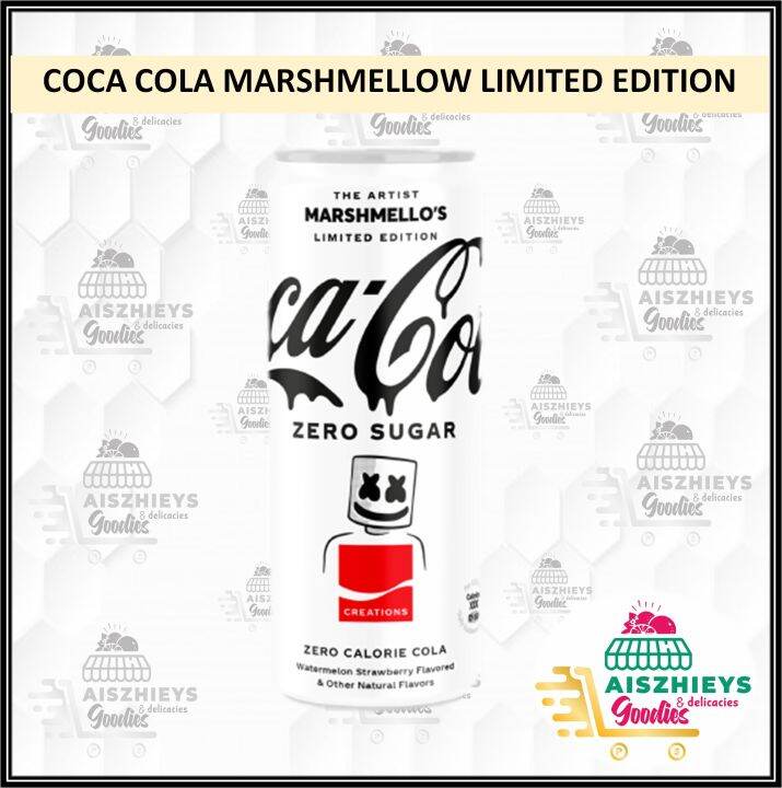 COCA COLA ZERO SUGAR WATERMELON STRAWBERRY FLAVOR MARSHMELLOWs LIMITED ...