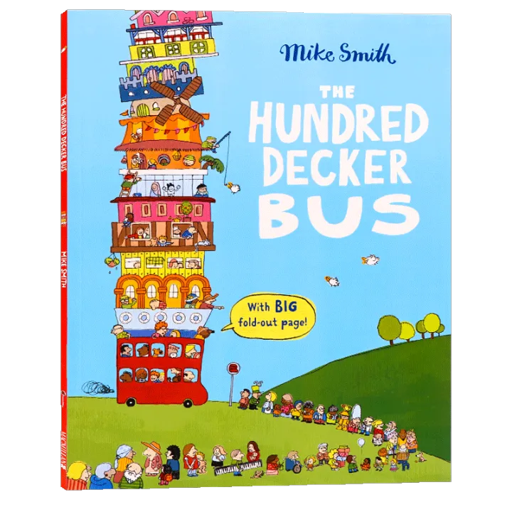 Original English picture book of the hundred decker bus the hundred ...