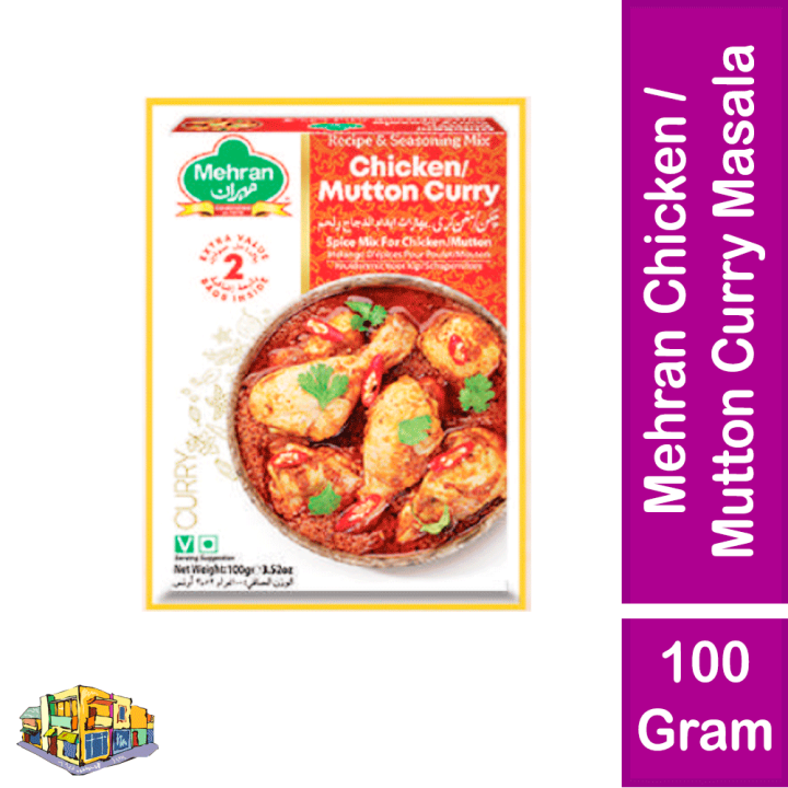 Mehran Chicken/Mutton Curry Masala 100g Pack | Lazada
