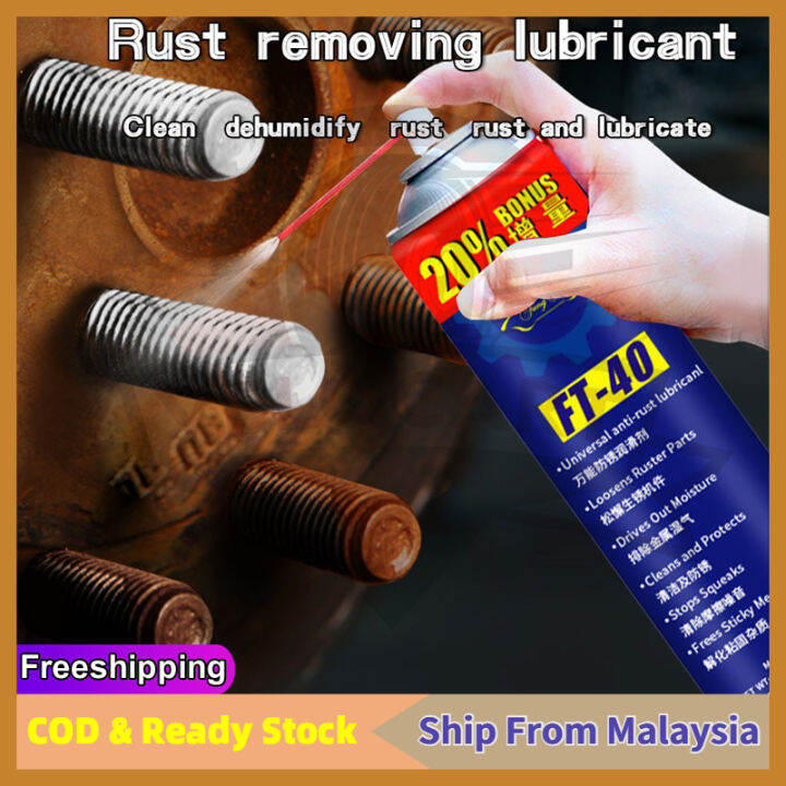 Rust Remover Spray Penetrating Oil Bike Degreaser Car/Motorcycle Metal ...