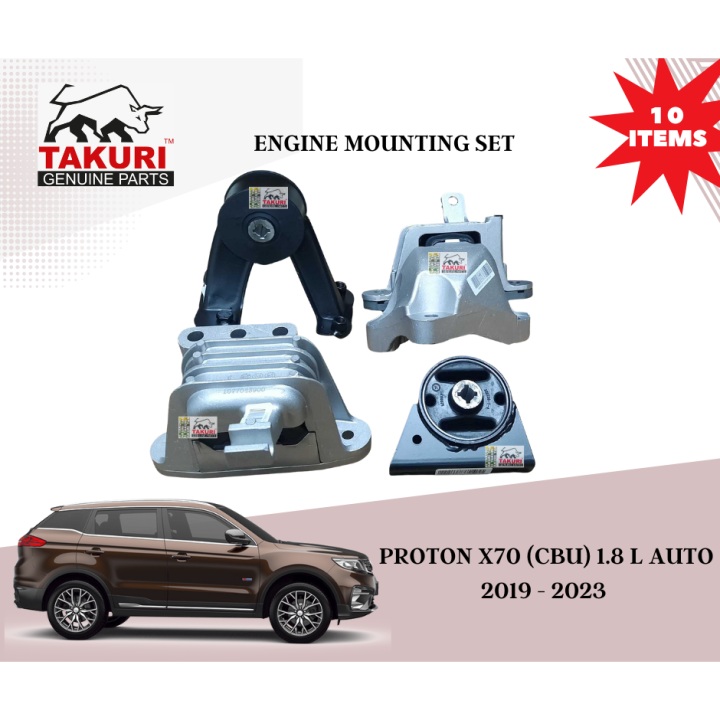TAKURI ENGINE MOUNTING SET PROTON X70 CBU 6 SPEED | Lazada