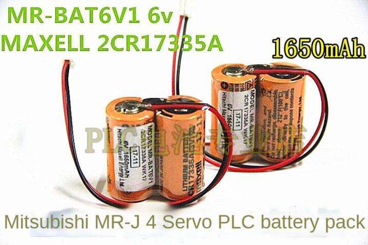 2022 /Original MR-BAT6V1 2CR17335A WK17 6V Mitsubishi MR-J4ระบบเซอร์โวแบตเตอรี่ CR17335 | Lazada ...
