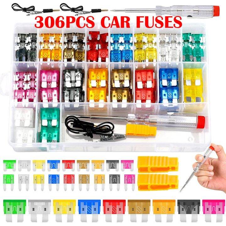 5A/35A Car Fuse Automotive Fuse Amplifier with Box Clip Combination Car ...
