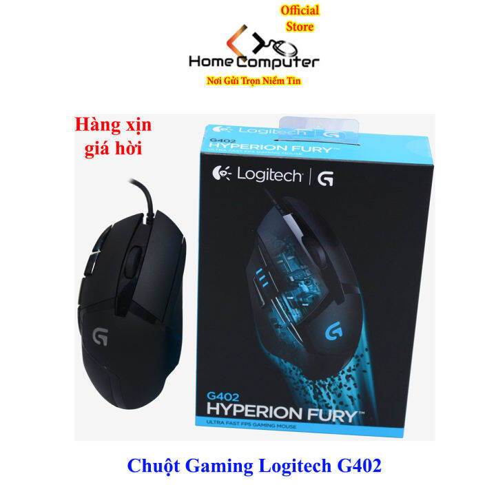Chuột chơi game, chuột gaming Logitech G402 siêu hot. Thiết kế hầm hố ...