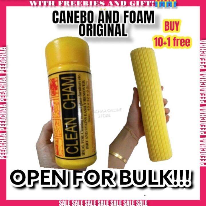 Original canebo cham and foam authentic chamois | Lazada PH