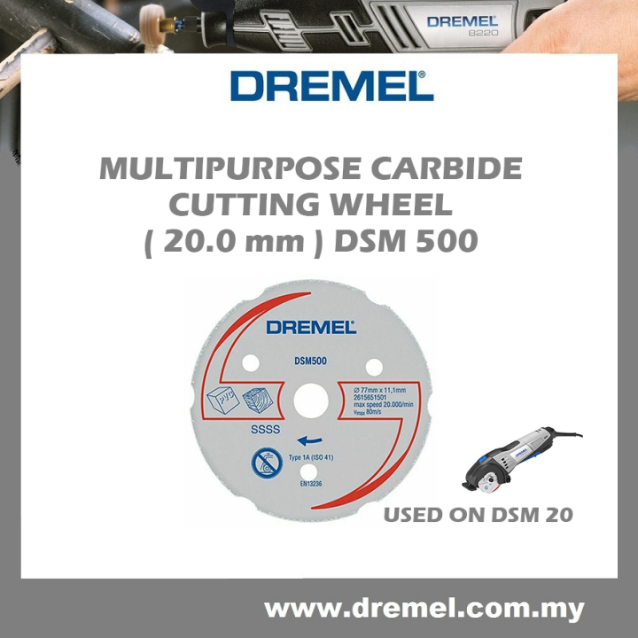 Dremel DSM500 Cutting Wheel for DSM20 Compact Saw | Lazada