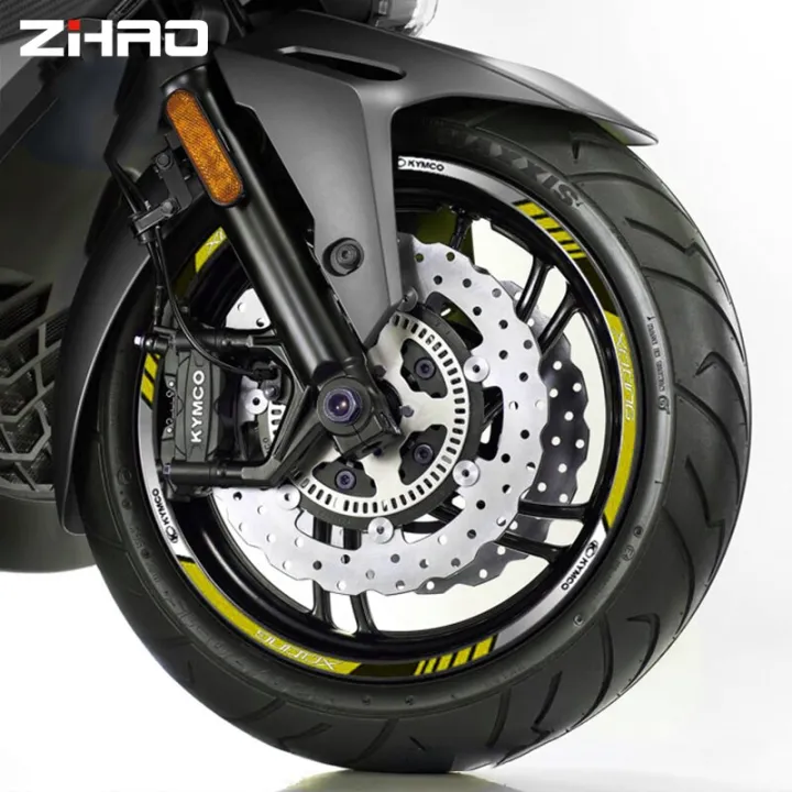 For KYMCO XCITING CT 250 300 400 motorcycle modified hub sticker ...