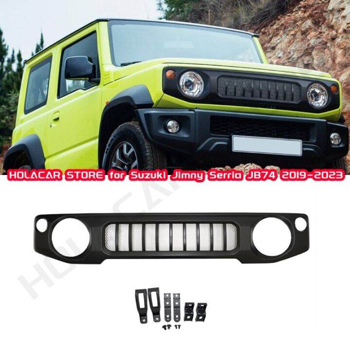 Jimny Accessories Car Front Grill For Suzuki Jimny JB64 JB74 2019 2020 2021 2022 2023 ABS Racing ...
