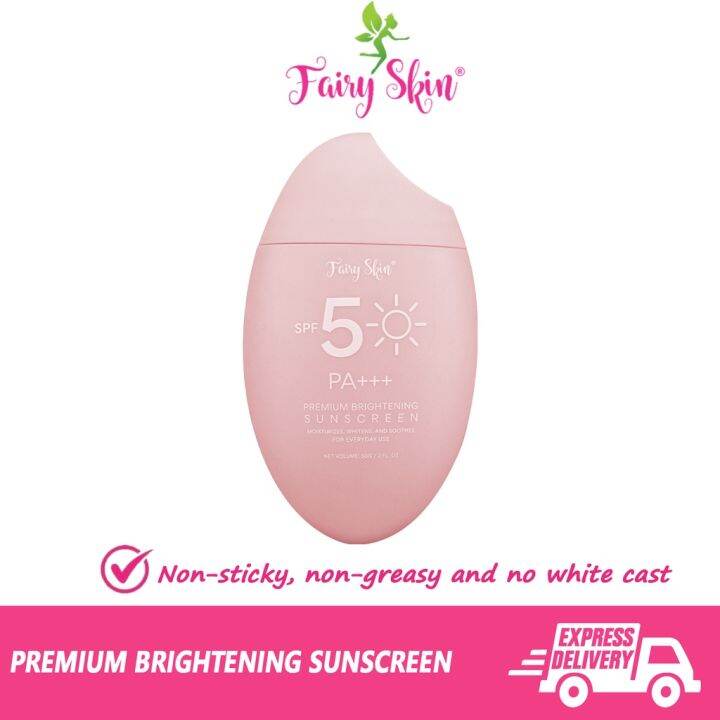 Fairy Premium Brightening Sunscreen 50g with SPF 50 PA+++ | Lazada PH