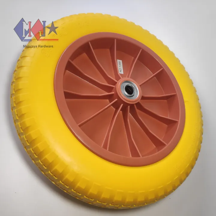 Wheel Barrow PU Tyre - Tayar Kereta Sorong Tanpa Angin - 13" x 3" Tayar ...