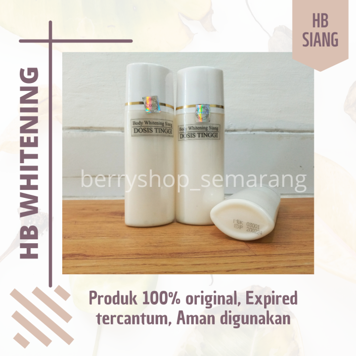 [SIANG & MALAM] HB DOSTING WHITENING SUPER / LOTION WHITENING | Lazada Indonesia