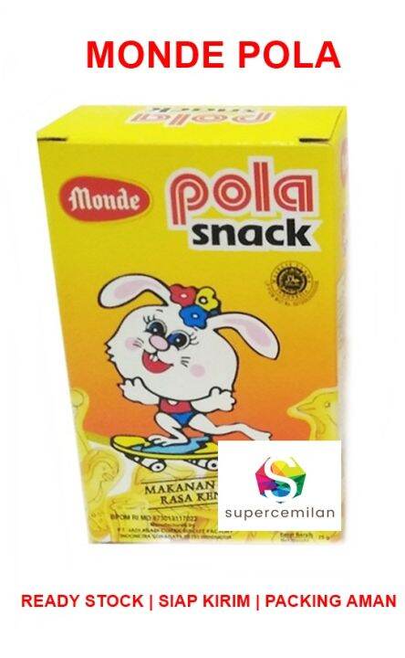 Monde Pola snack kentang (jajanan jadoel) | Lazada Indonesia