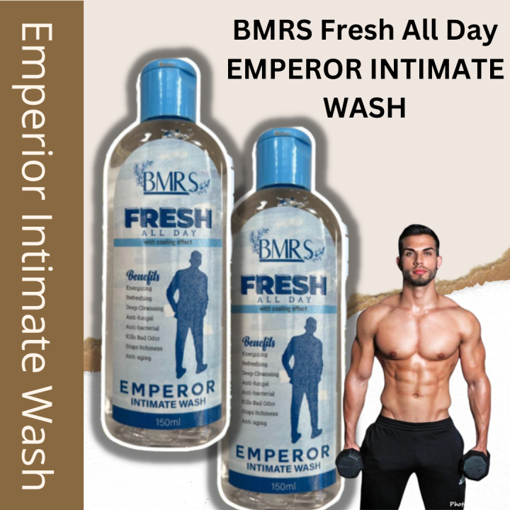 ORIGINAL BMRS Fresh All Day EMPEROR INTIMATE WASH 150ml Intimate Wash ...