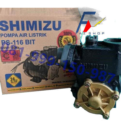 pompa air shimizu PS 116 bit low watt | Lazada Indonesia