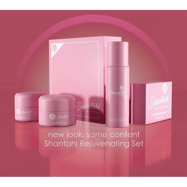 SHANTAHL REJUVENATING SET 1 box (4 in 1) 100% GUARANTEE! | Lazada PH