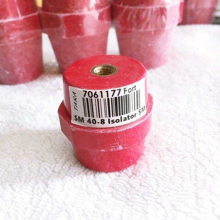 Isolator Busbar Tipe SM Ukuran SM 40 Baut M8 Warna Merah | Lazada Indonesia