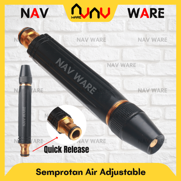 Nozzle Semprotan Air Taman Cuci Mobil Motor / Nozel Kepala Selang Siram ...