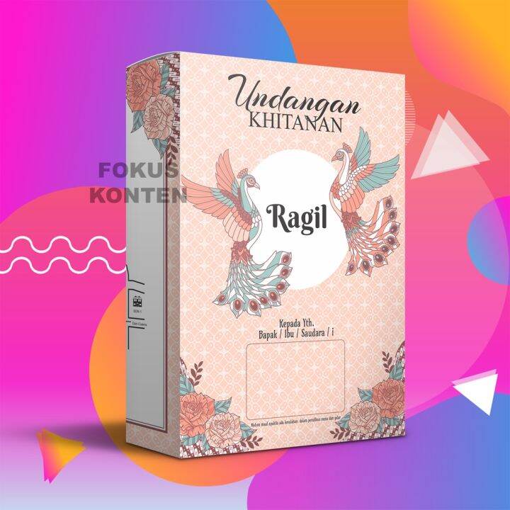 30 Desain Blanko Undangan Khitan New Arival CDR v15 | Lazada Indonesia