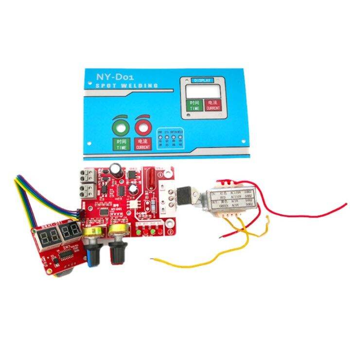 NY-D01 Spot Welders Control Board 40A100A Digital Display Spot Welding ...