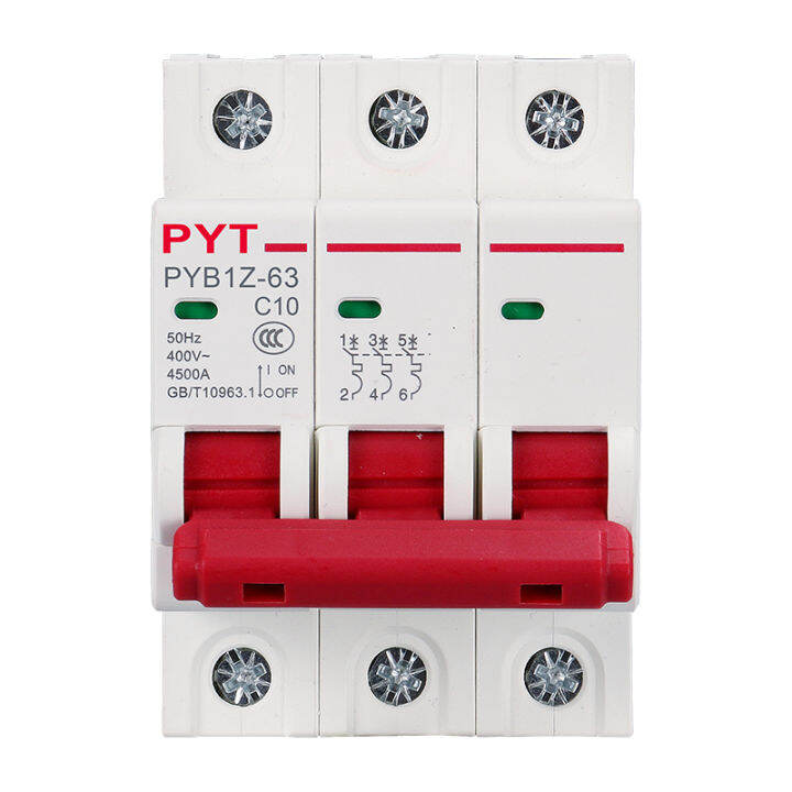 3P ,AC, miniature circuit breaker 10A / 20A / 32A / 40A / 63A/125A ...