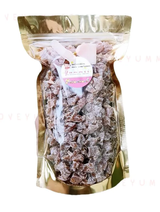 850g x 1 ถุง..บ๊วย บ๊วยชิ้น บ๊วยตัด บ๊วยหั่น 850g (ถุงซิปฟรอยด์) ถุงใหญ่ | Lazada.co.th