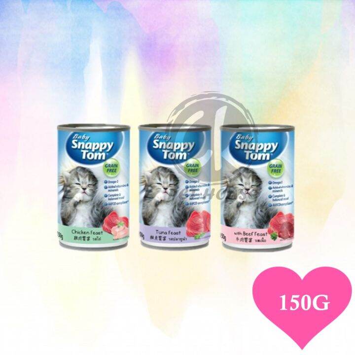 Snappy Tom Baby Cat Canned 150G | Lazada